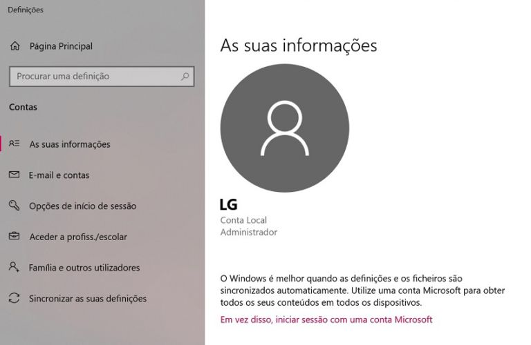 Conta Local vs. Conta Microsoft: qual é a melhor para usar no Windows?