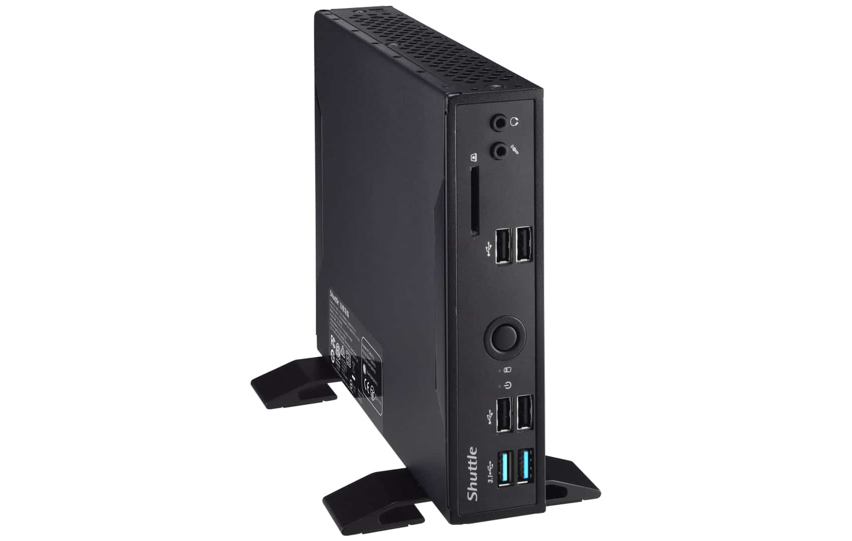 Shuttle apresenta os minicomputadores DS10U com chips Intel Whiskey Lake