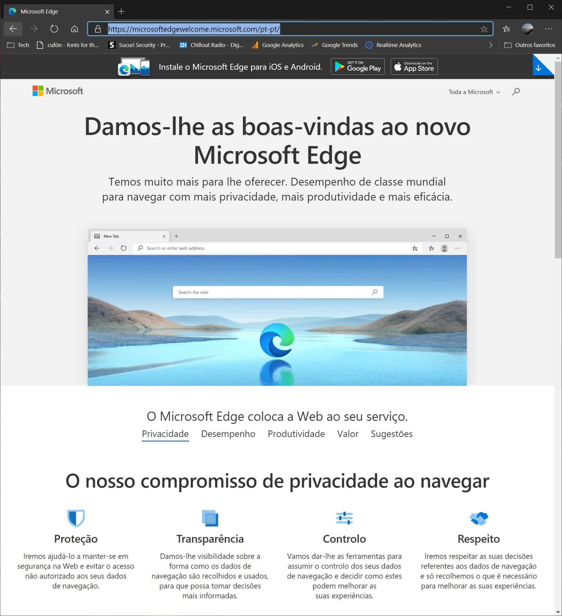 Como começar a usar já o novo Microsoft Edge Chromium no Windows 10