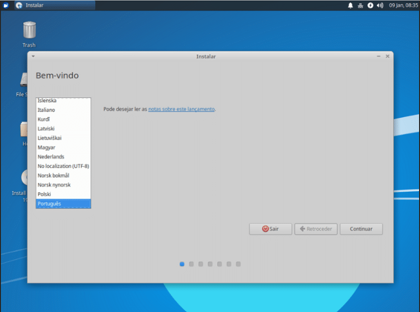 Instalação Xubuntu 19.10