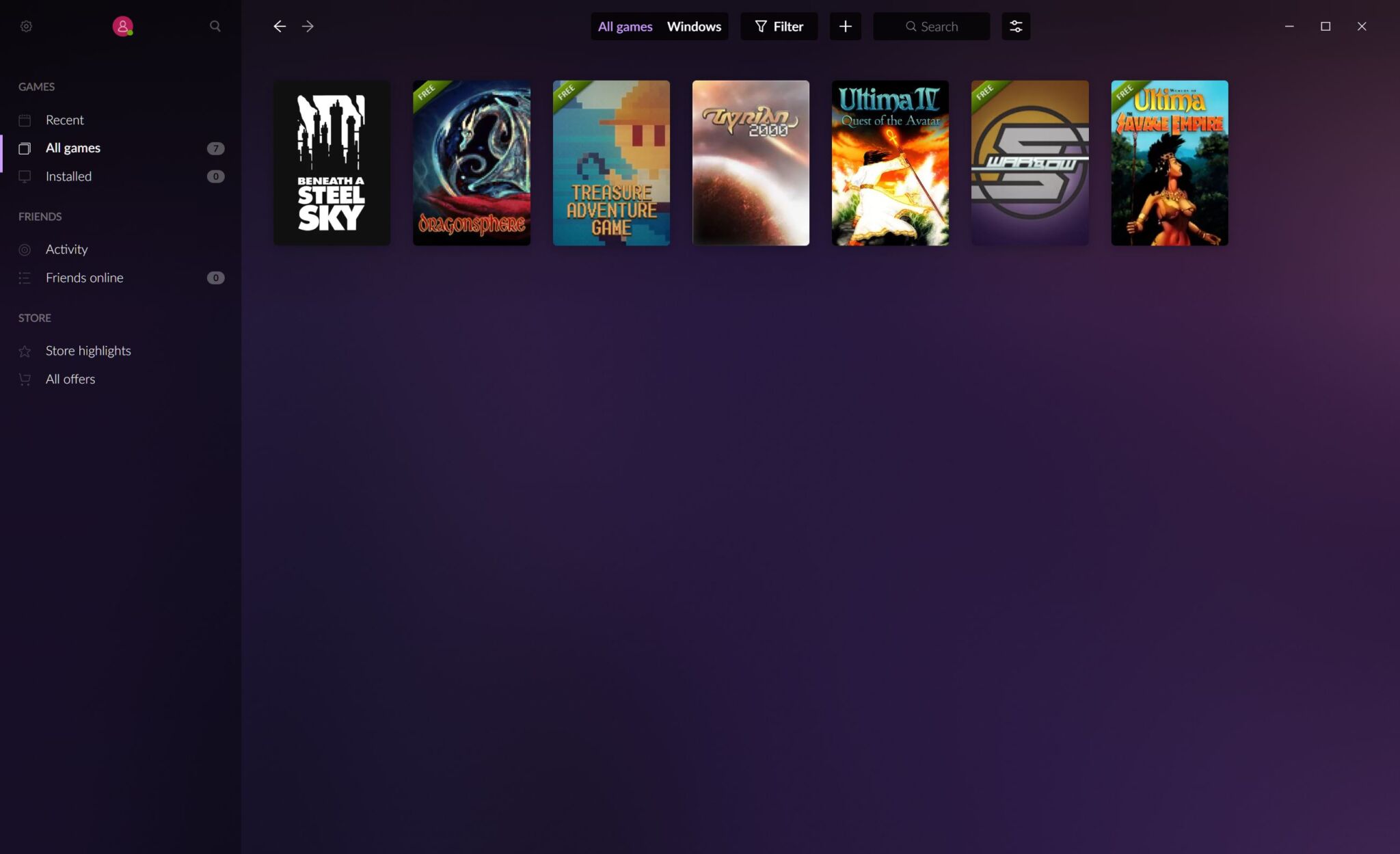 Como combinar e organizar as suas bibliotecas de jogos com o GOG Galaxy