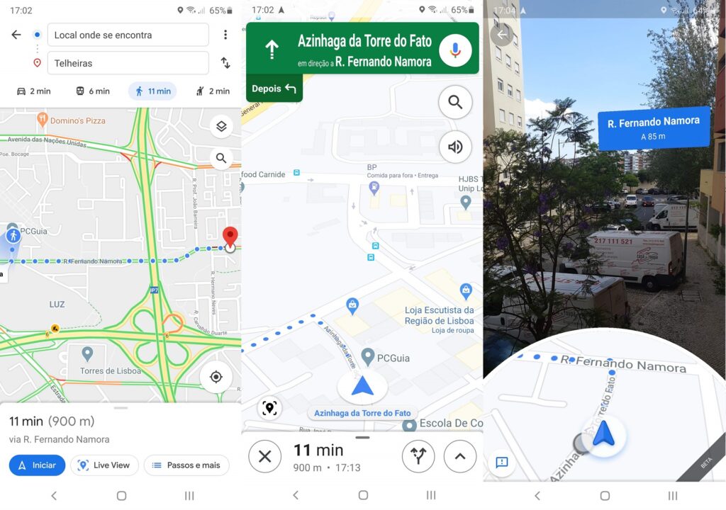 Dica do Dia: Usar Live View no Google Maps