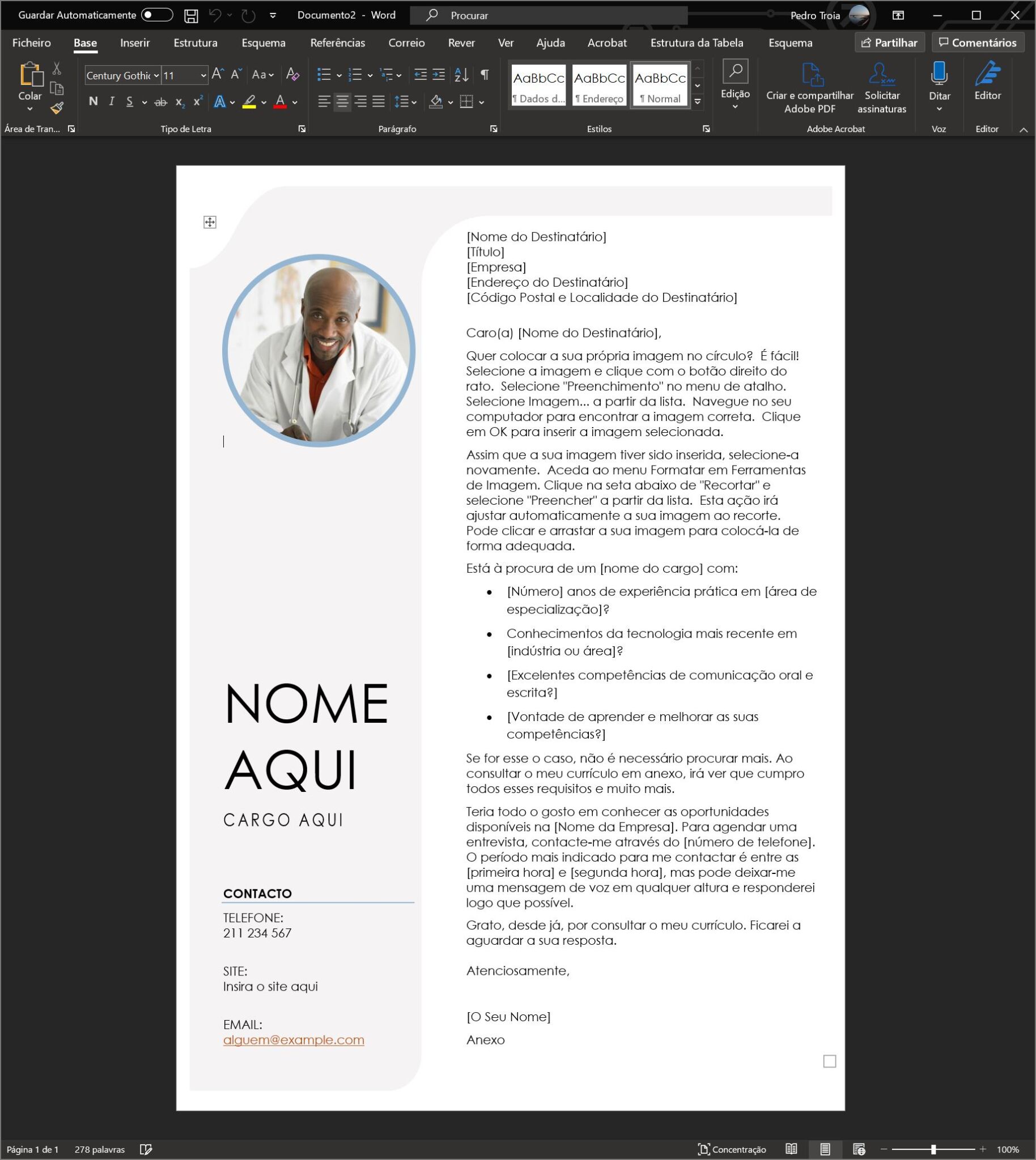 Como criar um modelo de documento personalizado no Microsoft Word Como criar um modelo de documento personalizado no Microsoft Word