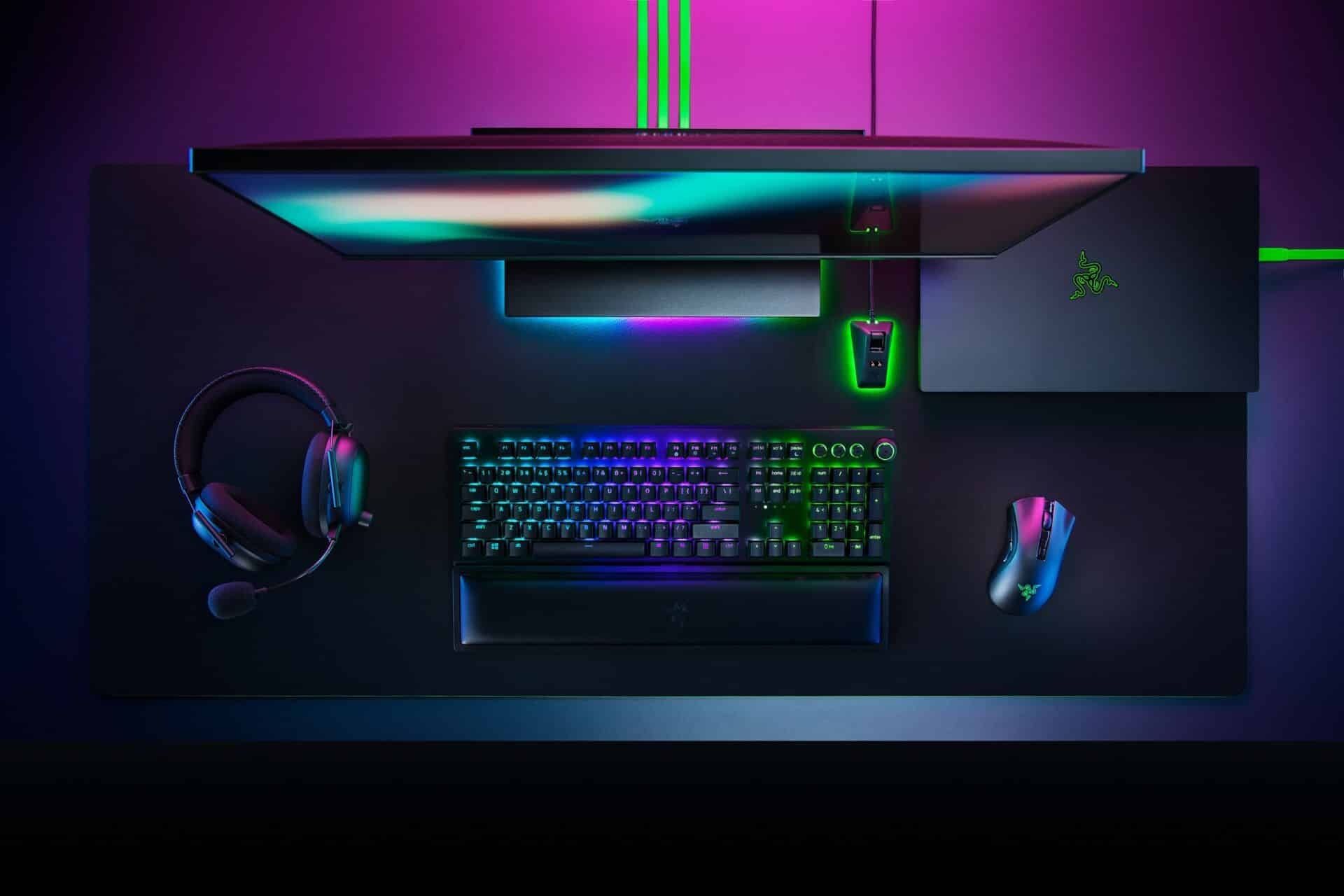 Razer apresenta, de uma só vez, novo teclado, rato e auscultadores sem fios