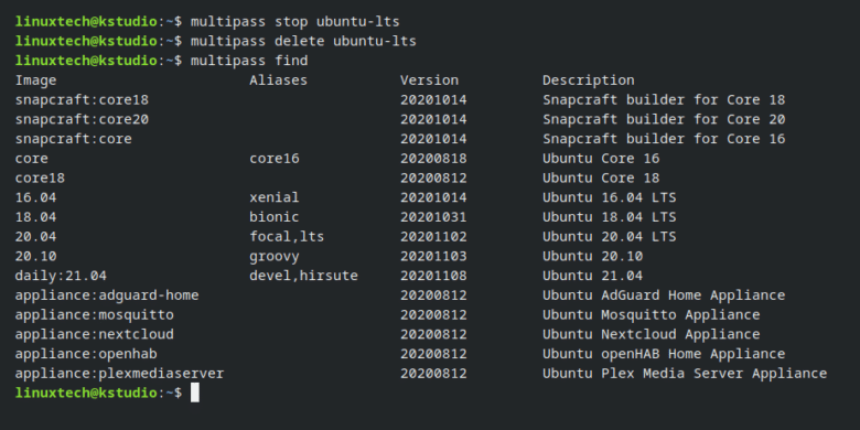 Instalar o Multipass