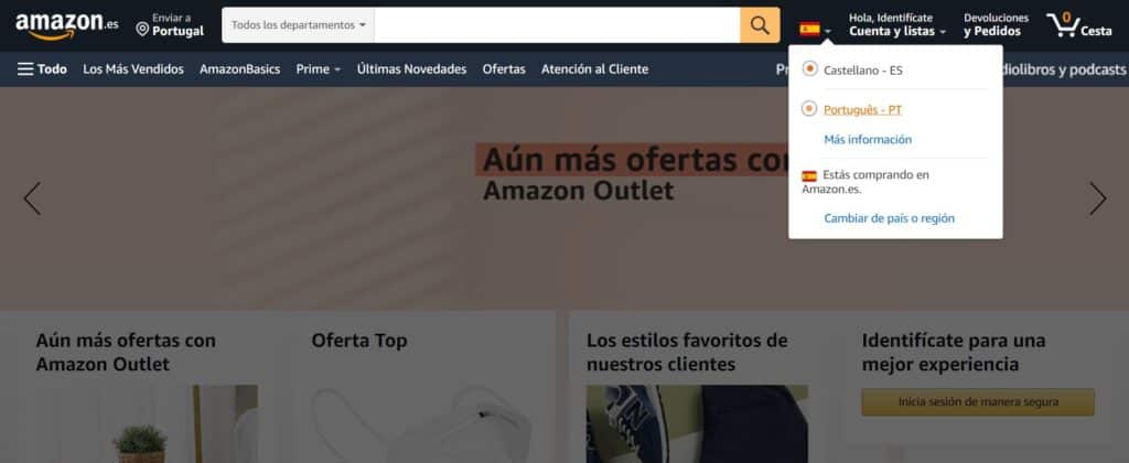 Loja online Amazon já está disponível em Português