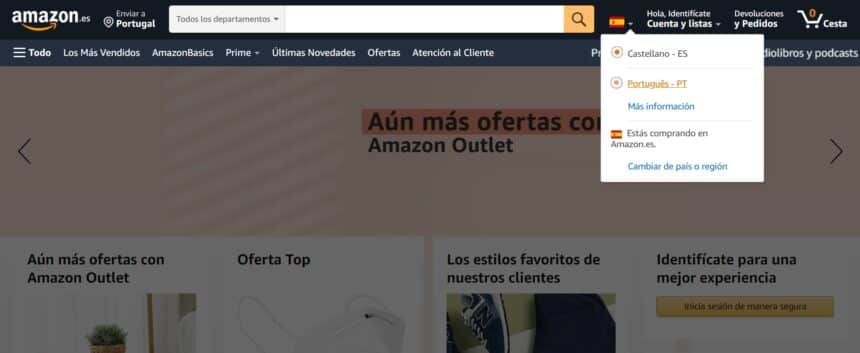 Loja online Amazon já está disponível em Português