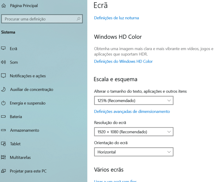 Escolher o monitor certo