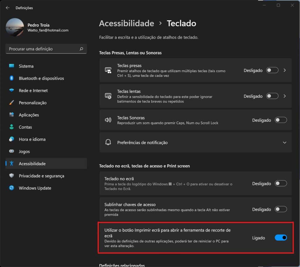 Como usar a Ferramenta de Recorte para tirar screenshots no Windows 11