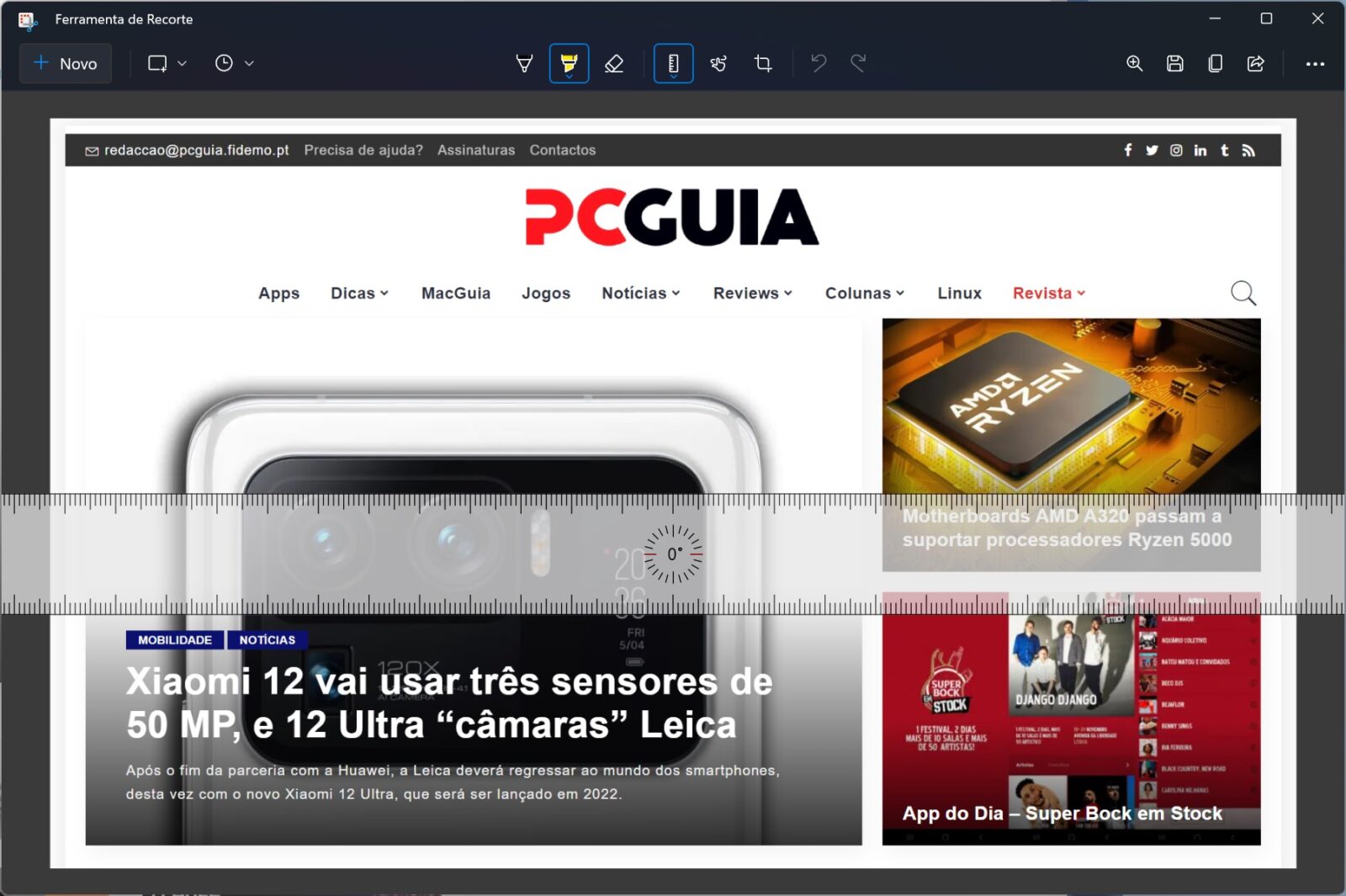 Como usar a Ferramenta de Recorte para tirar screenshots no Windows 11
