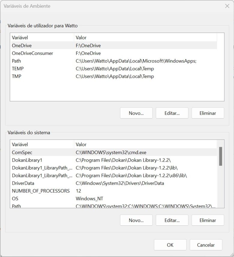 Como ver os nomes e valores das Variáveis de Ambiente no Windows 10 e Windows 11