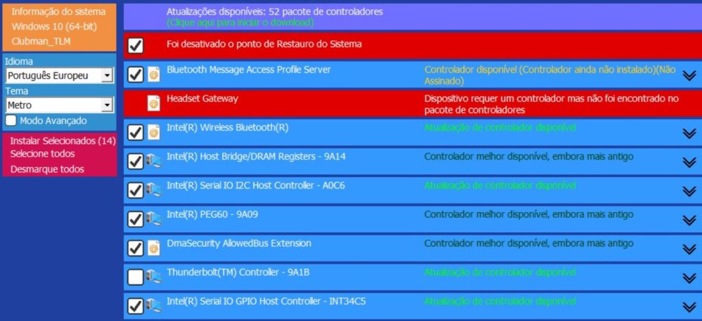 Instale e actualize drivers automaticamente no Windows