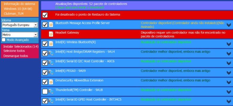 Instale e actualize drivers automaticamente no Windows