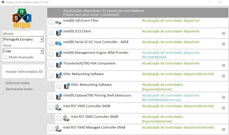 Instale e actualize drivers automaticamente no Windows