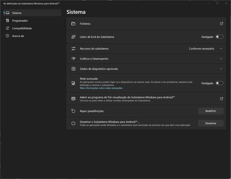 Como instalar o Windows Subsystem for Android do Windows 11