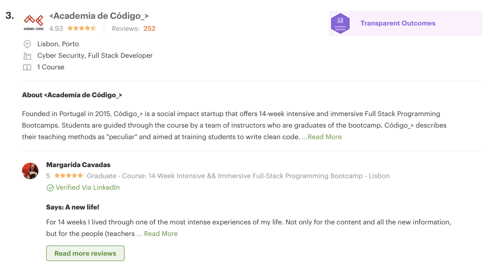 Curso de Full-Stack Software Development da Academia de Código entre os 58 melhores do mundo