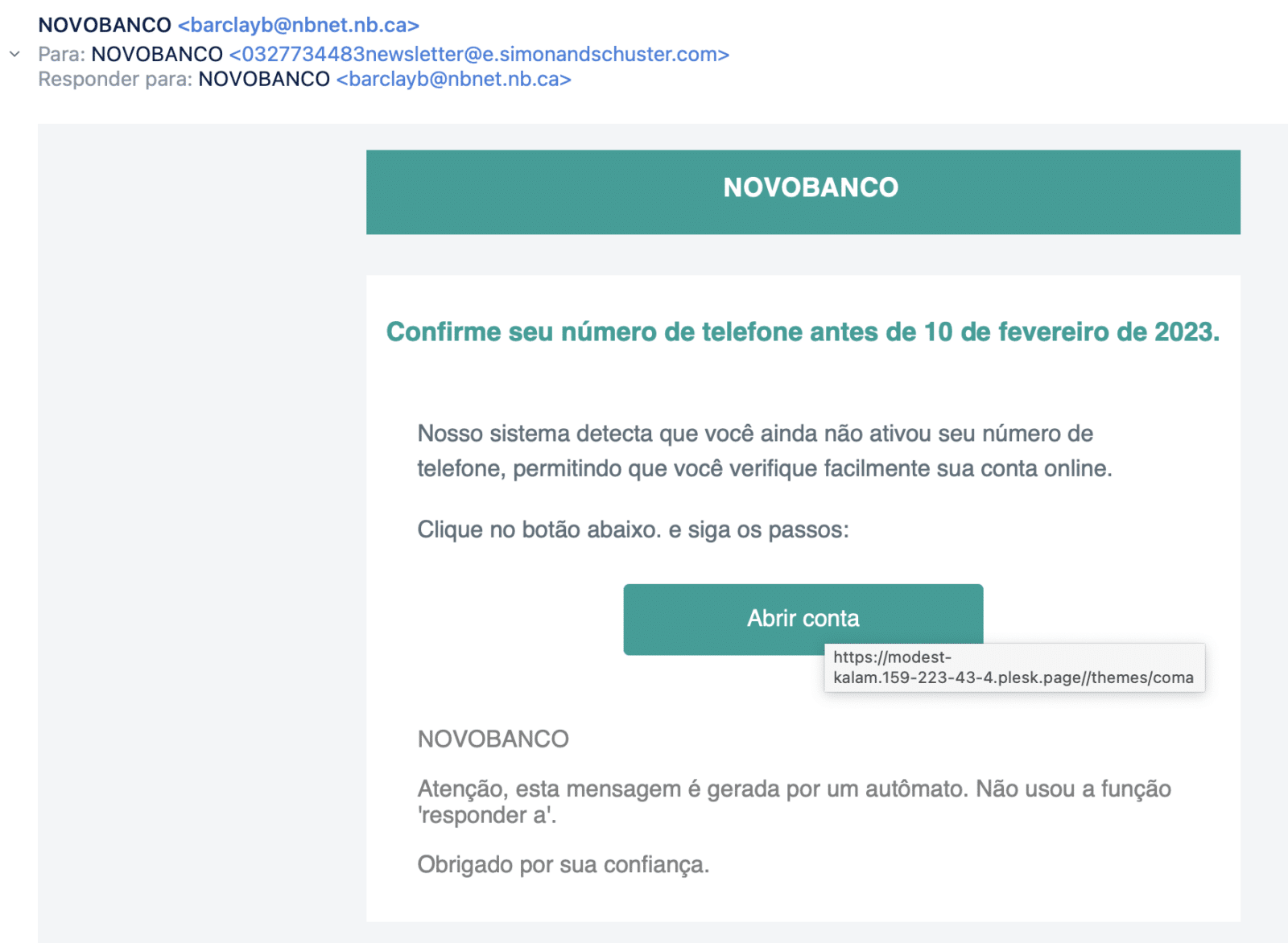 Detectar e-mails fraudulentos em cinco passos