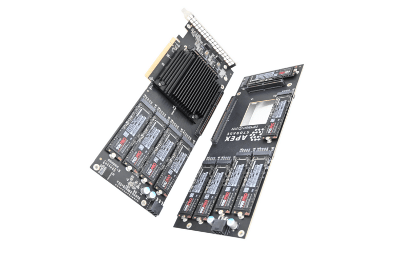 Que tal uma placa que pode levar até 21 SSD M.2?