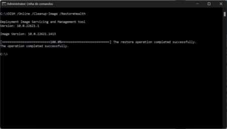 Recorra ao comando DISM para reparar a sua imagem do Windows