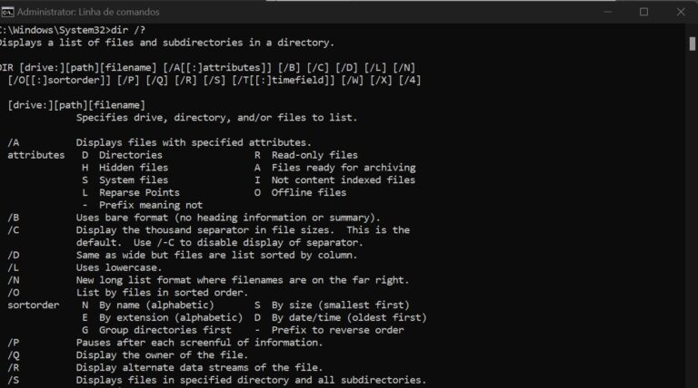 Comandos do Windows que deve saber – Parte 1