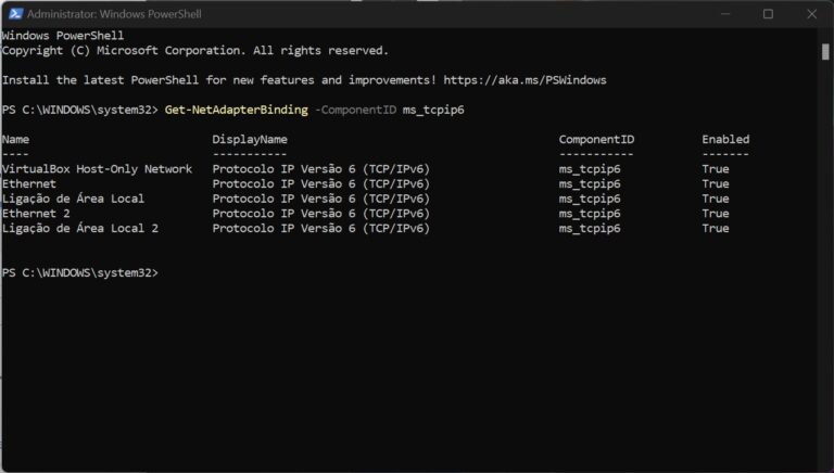 Como desligar o protocolo IPv6 no Windows 11