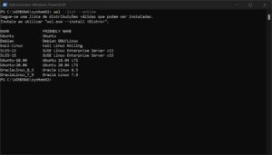 Instalar e usar Linux no Windows 10 e Windows 11