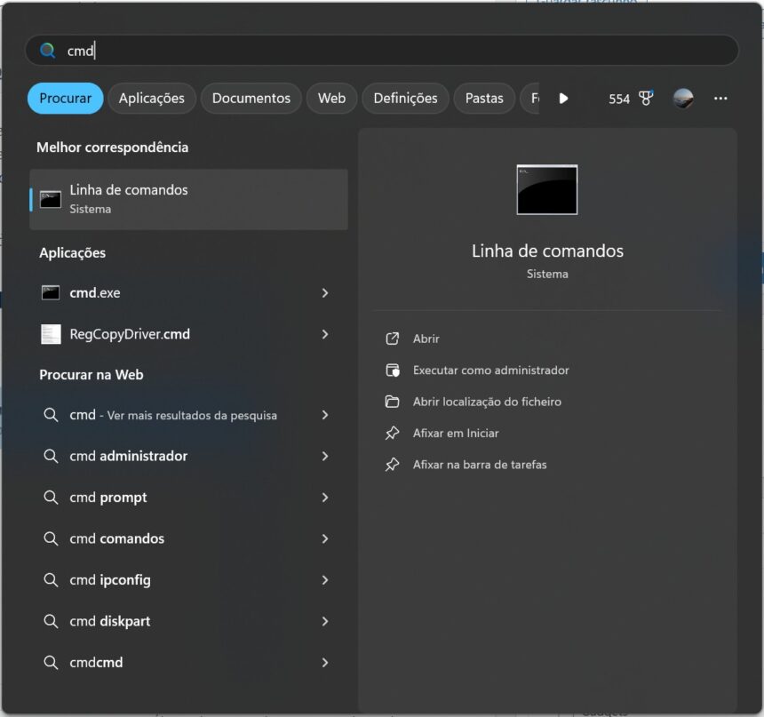 Os 50 comandos mais úteis do Windows – Parte 1