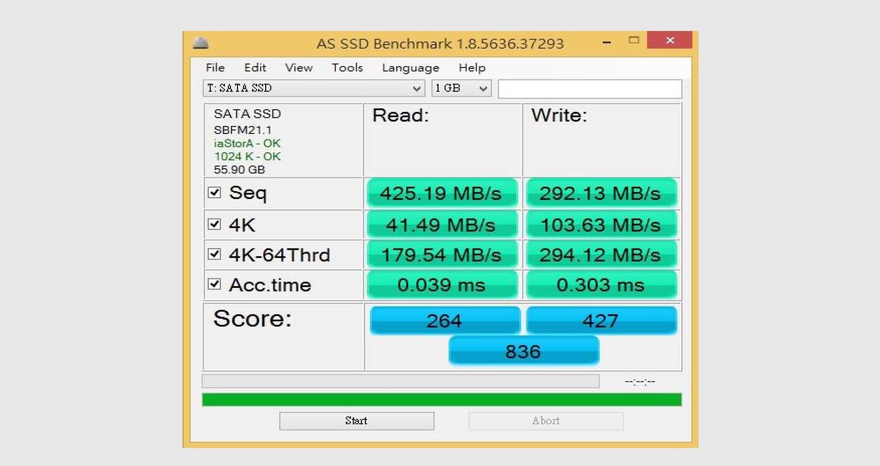 Download da semana: AS SSD Benchmark