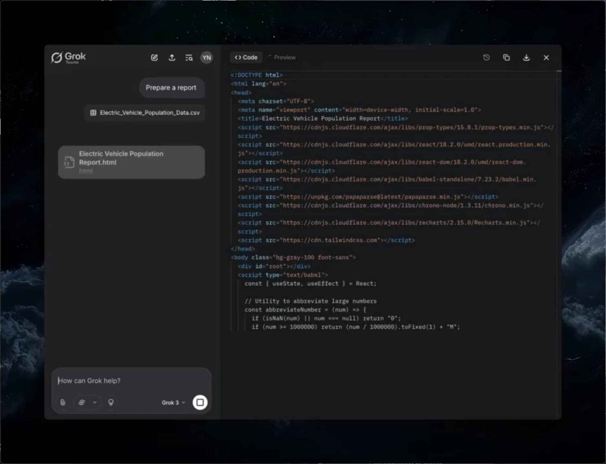 O Grok já consegue gerar documentos, código e jogos para o browser