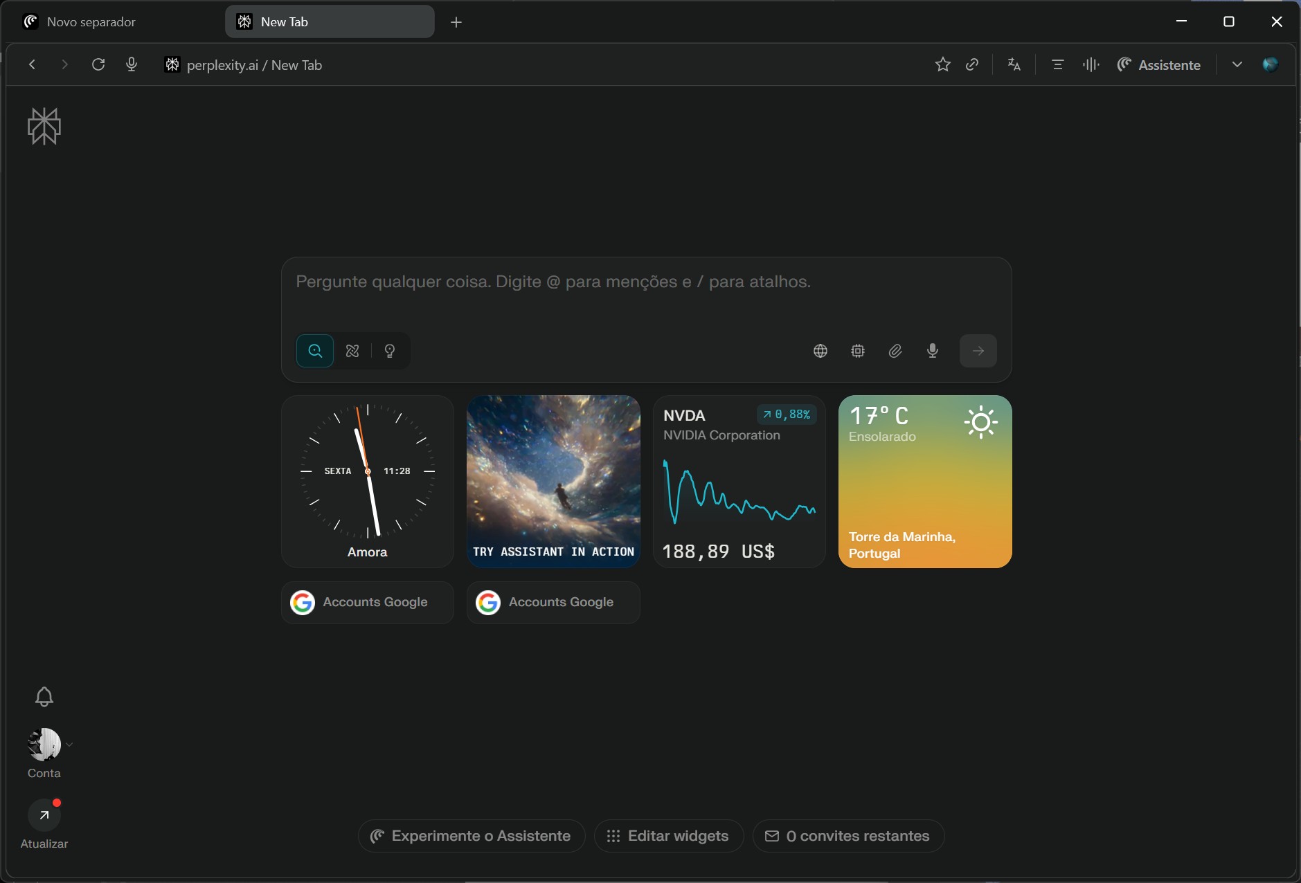 Browser Comet AI da Perplexity disponível para download gratuito
