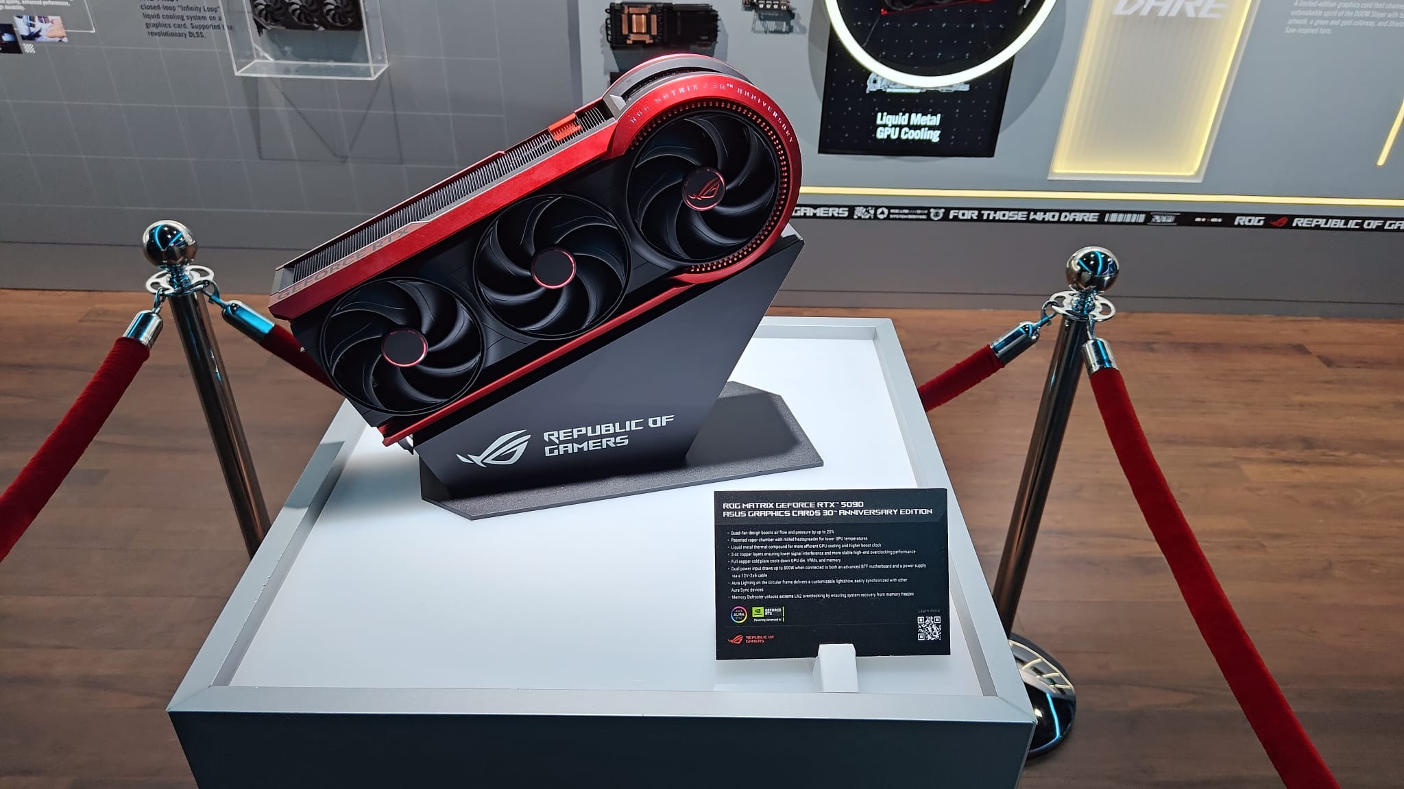 A nova RTX 5090 ROG Matrix Platinum da Asus já está esgotada