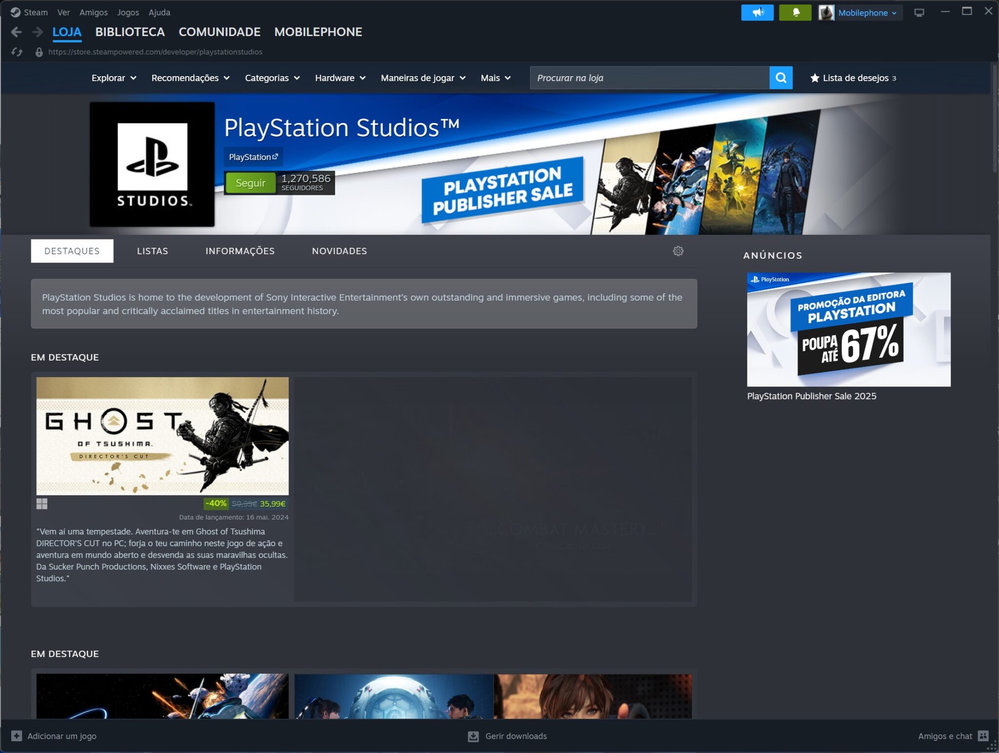 A Steam já vale mais de mil milhões para a PlayStation
