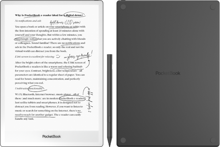 InkPad One é o novo leitor de e-books e “caderno digital” da PocketBook