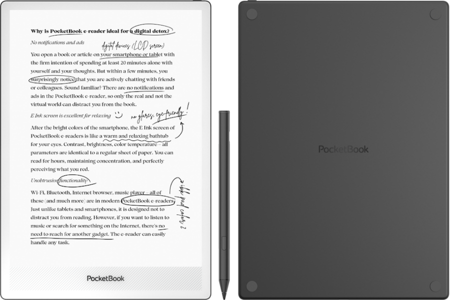 InkPad One é o novo leitor de e-books e “caderno digital” da PocketBook